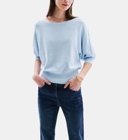 Pull joan oversize - Motif uni - Coupe ajustée Rouge - Caroll ...