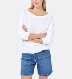 Pull joan oversize - Motif uni - Coupe ajustée Rouge - Caroll ...