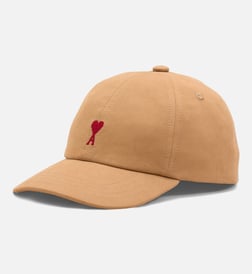 Casquette en coton Ami de Coeur Noir - AMI Paris | Galeries Lafayette