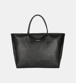 Grand sac cabas main Maya Noir - Lancaster | Galeries Lafayette