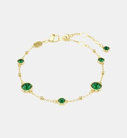 Bracelet Imber, Vert, Doré à l’or 18 carats (750/1000) Vert - Swarovski