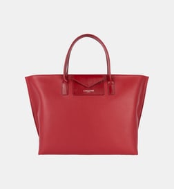 Grand sac cabas main Maya Noir - Lancaster | Galeries Lafayette