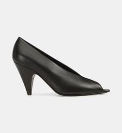 Escarpins Beak en cuir souple Walnut - Sergio Rossi | Galeries Lafayette