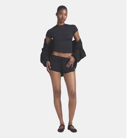 Short court signature fentes Blanc ivoire - NikeSkims | Galeries Lafayette