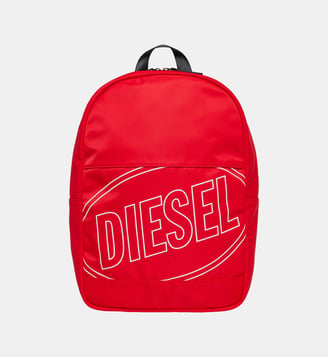 Sac à dos avec logo frontal Rouge - Diesel Kids | Galeries Lafayette
