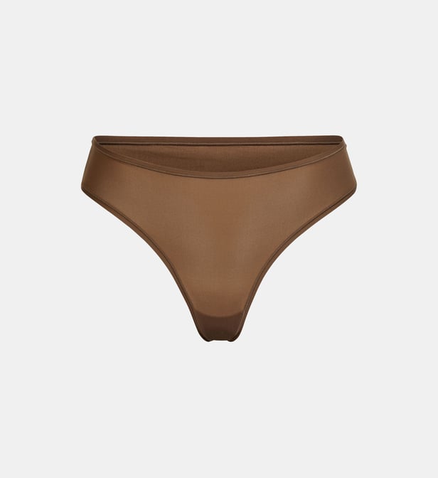String Fits Everybody Skims en marron | Galeries Lafayette